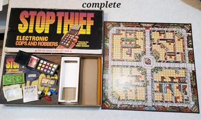 Vintage 1979 STOP THIEF Board Game Parker Brothers Complete | eBay