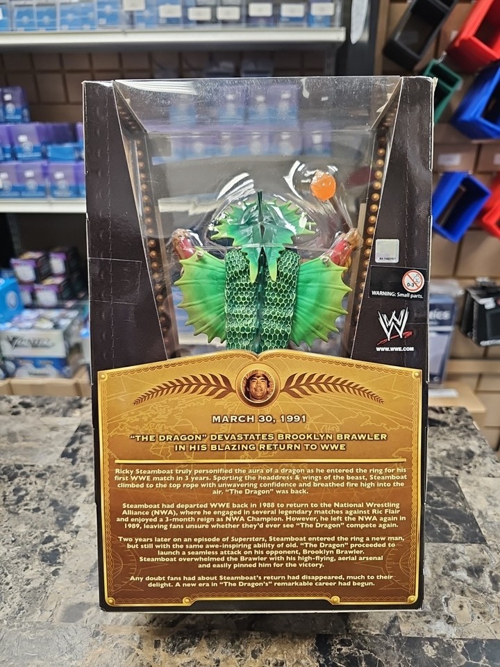 WWE Legends Mattel Elite Defining Moments Ricky The Dragon Steamboat ...