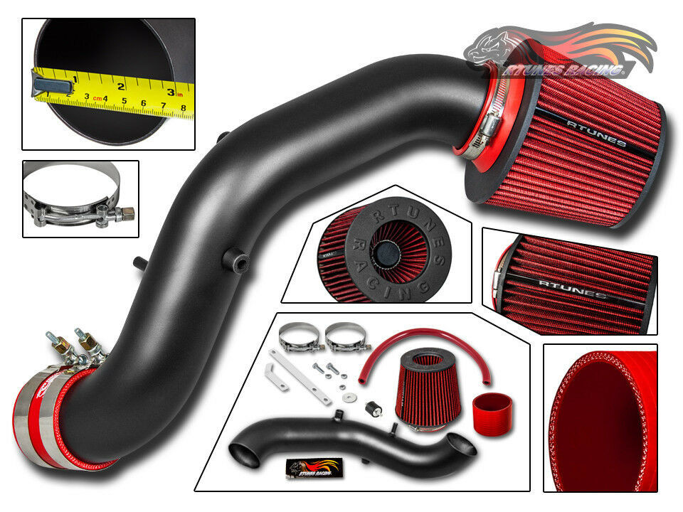 RTunes V2 02-05 Honda Civic Si EP3 2.0 L4 RAM Air Intake Kit System ...