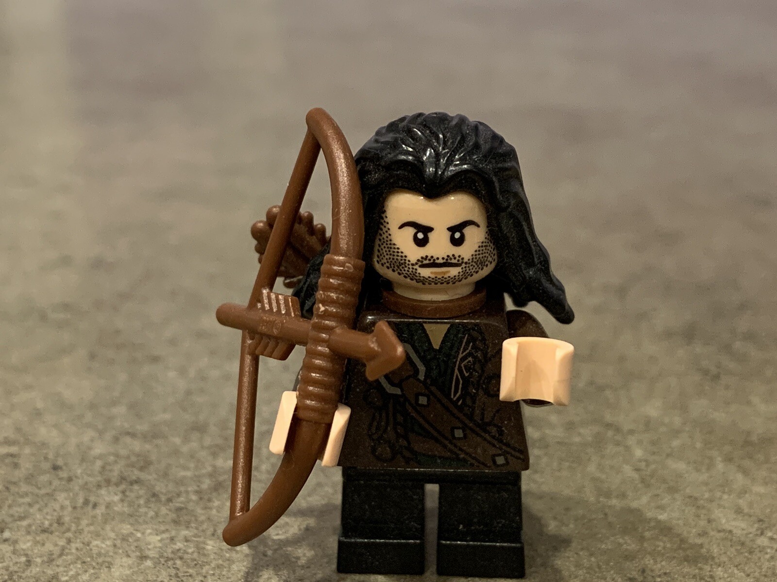 Lego Lord of Rings Hobbit Minifigure Kili the Dwarf, Bow and Quiver ...