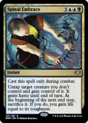 Spinal Embrace Light Play, English Magic the Gathering MTG Dominaria ...