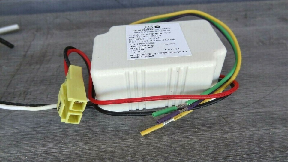 HS High Perfection LP1020-12 Class 2 Power Supply LED Driver DC Output ...