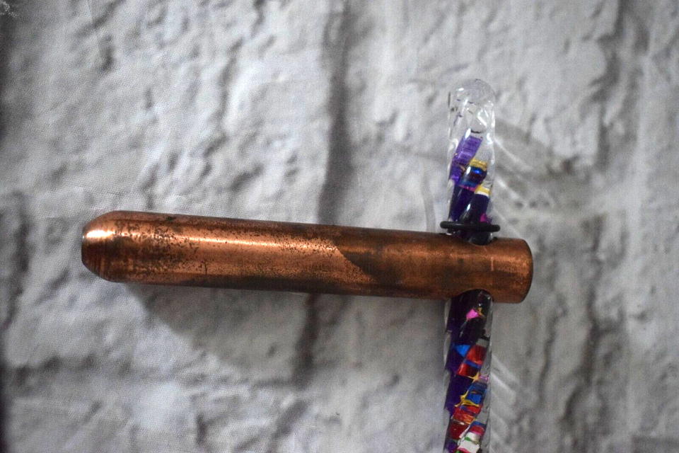 Continuous Movement Kaleidoscope Liquid Motion Glitter Copper Scope ...