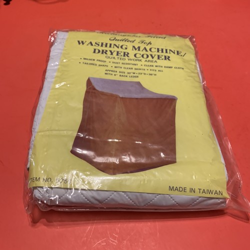 Vintage Washing Machine Top Full Cover Laundry Washer/Dryer Protect New ...