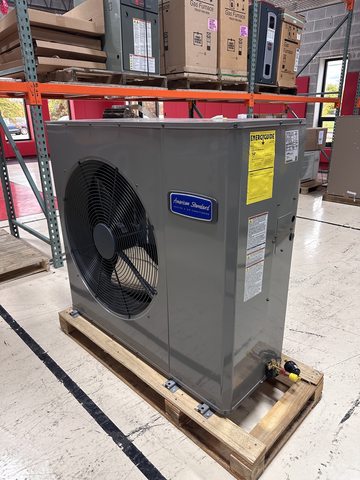 American Standard 5 TON 16 SEER2 Floor Deck AC CONDENSER ...