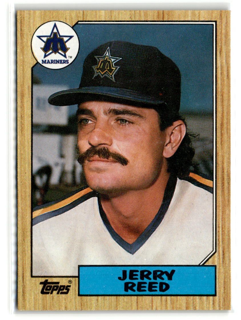 1987 Topps BASEBALL #619 Jerry Reed Seattle Mariners | eBay