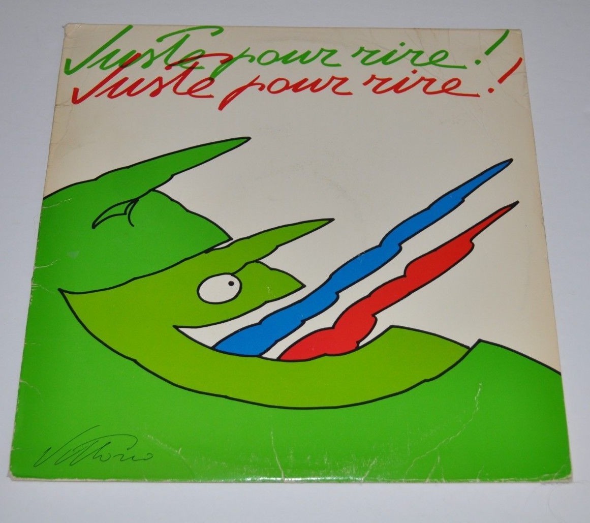 JUSTE POUR RIRE! LP Record Comedy Quebec 1985 (French Just for Laughs ...