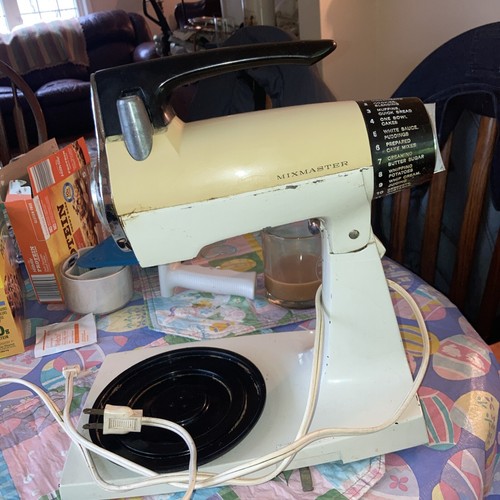 VIntage Sunbeam Mixmaster Model MMA Mixer W/Stand | eBay