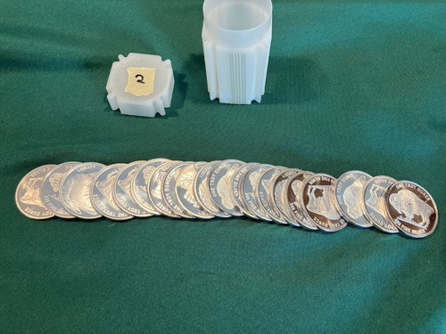 1 oz Silver Buffalo Rounds .999 Fine Silver - Tube of 20 (#2) | eBay