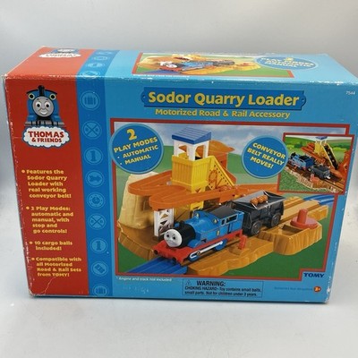 Vintage Thomas & Friends Trackmaster Sodor Quarry Loader Set HIT Tomy ...