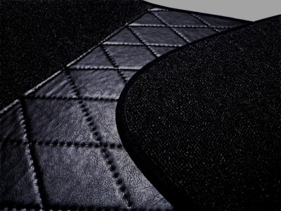 Black Loop Carpet Set For Mercedes W114 /8 Coupe 1969-1976 250C-280C ...