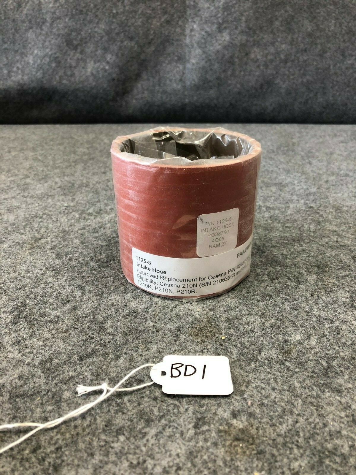 Cessna 210/T210/P210 Intake Hose Coupler P/N S2482-300-3.00 Ram P/N ...