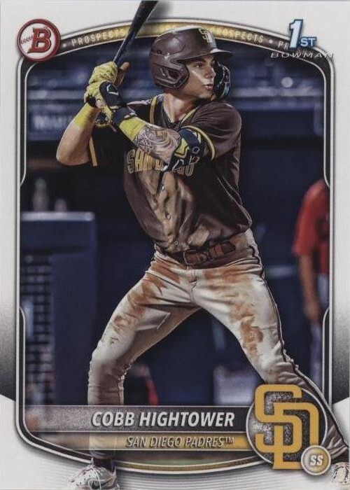 2025 Bowman - Prospects Cobb Hightower #BP-104 (RC) for sale online | eBay