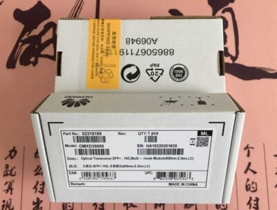 Huawei OMXD30000 Optical Transcever SFP+ 10G,Multi-mode 02318169(850nm ...