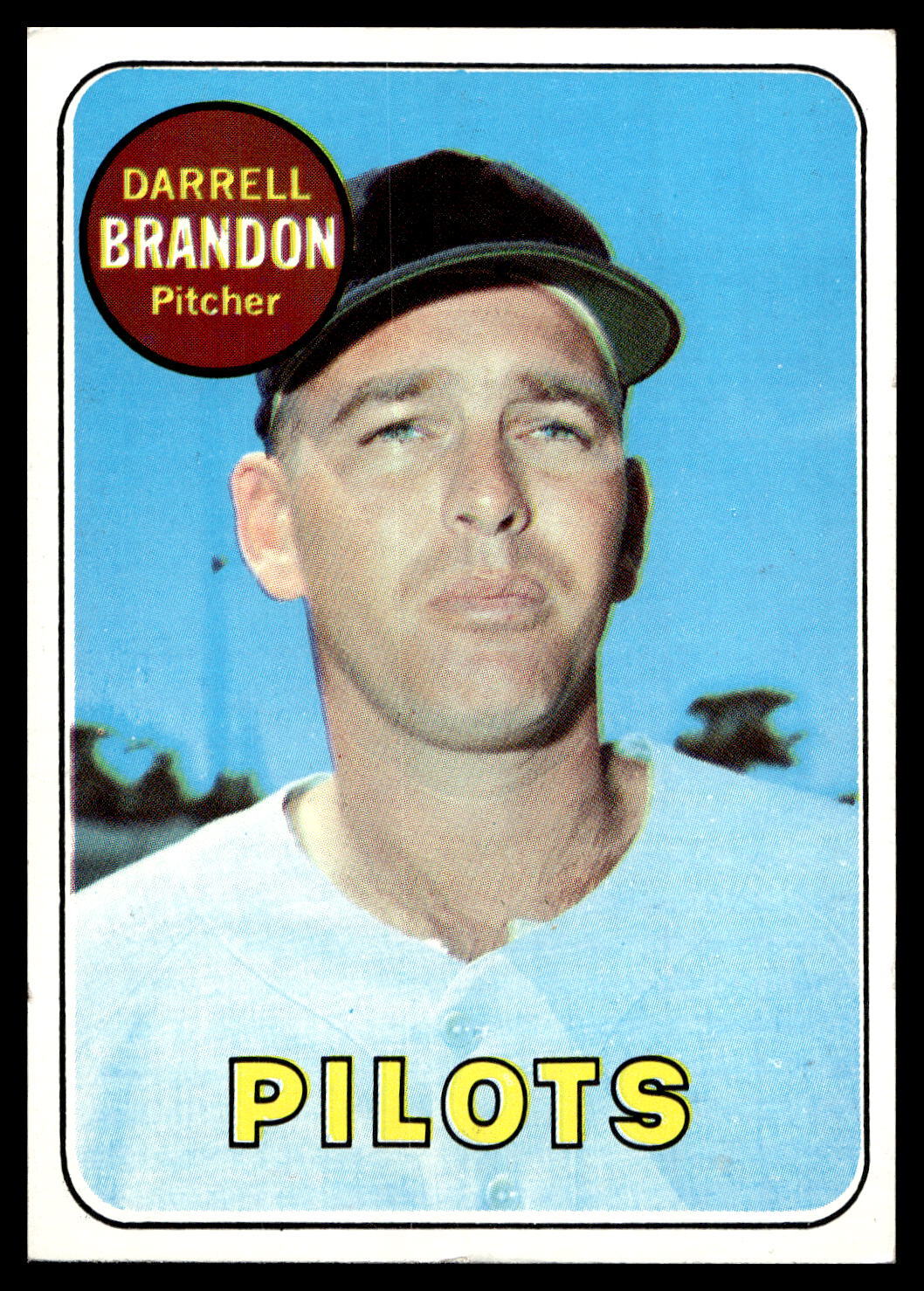 1969 Topps #301 Darrell Brandon Seattle Pilots EX-EXMINT | eBay