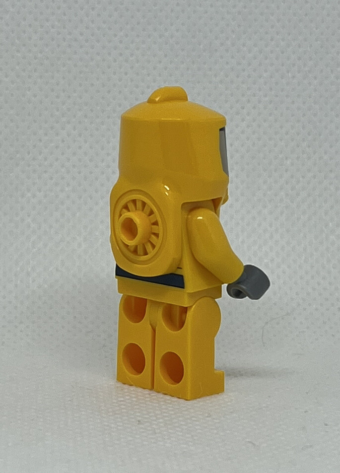 NEW LEGO Hazmat Suit Guy Radioactive Fire Nuclear 60321 Minifigure Fig ...