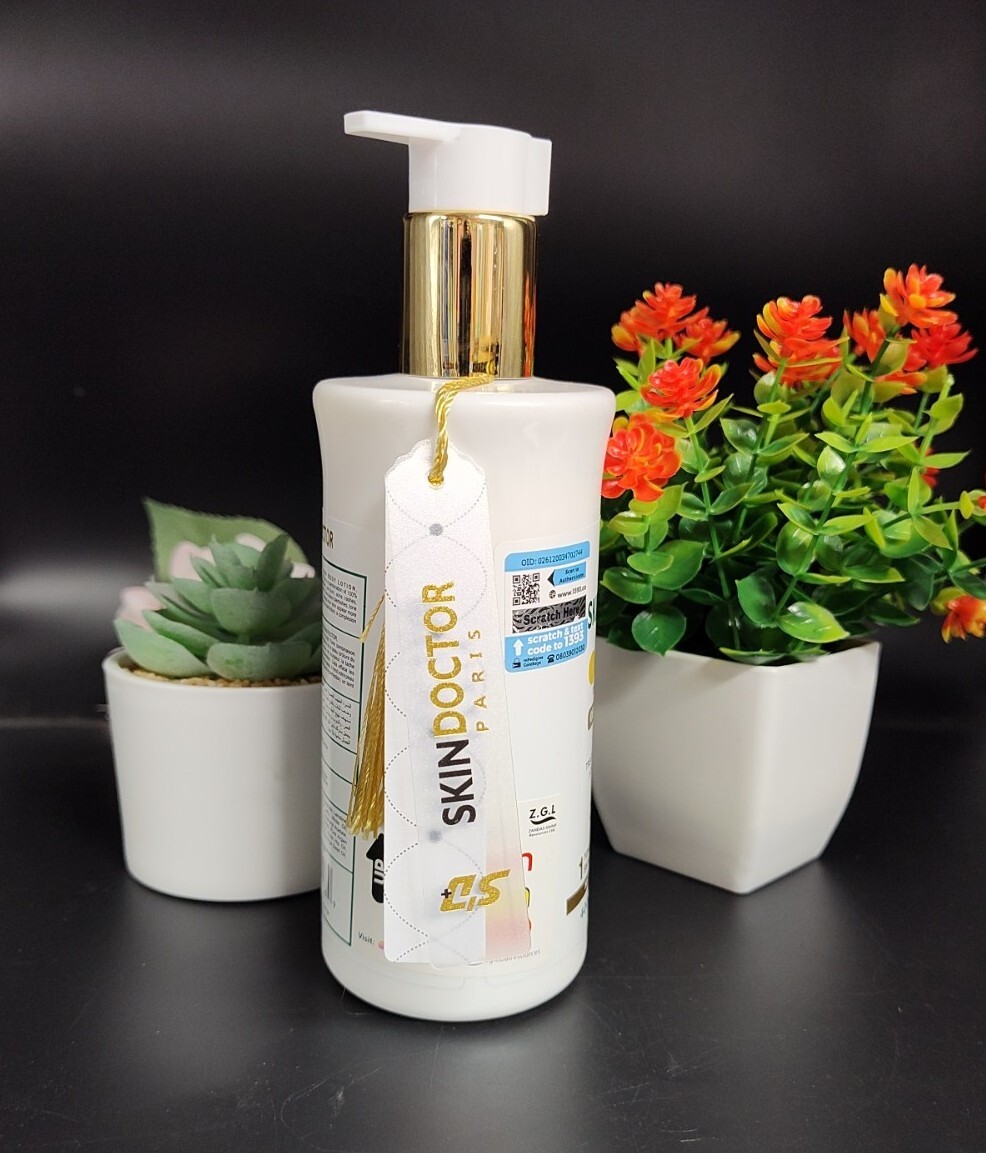 ORIGINAL Skin Doctor paris Organic glow face & body lotion 400mlx 1 ...