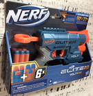 NERF Elite 2.0 Volt SD-1 Blaster 9 in - 6 Darts Light Beam Travels Up ...