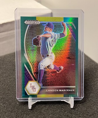 Landon Marceaux 2021 Panini Draft card PDP80 Green Prizm | eBay