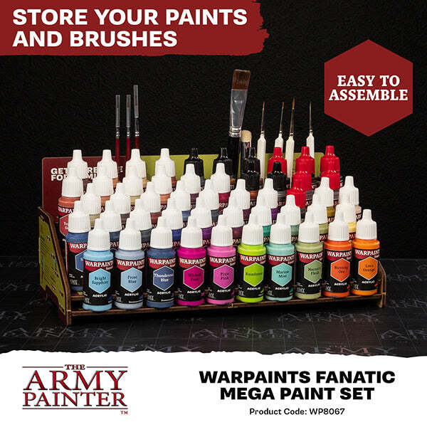 Warpaint: Fanatic Mega Paint Set (50 colors + 1 brush) | eBay