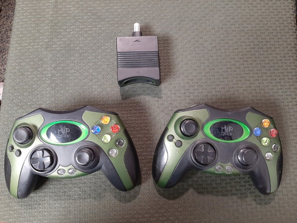 Original Xbox 3rd Party Wired & Wireless Controller's Lot 7 Working | eBay