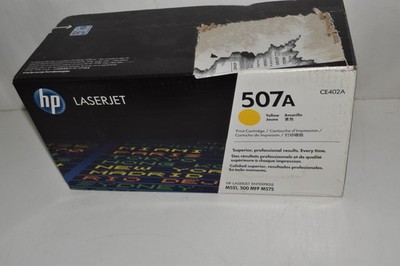 HP CE402A 507A Yellow Print Toner Cartridge - NEW / SEALED (#3547) | eBay