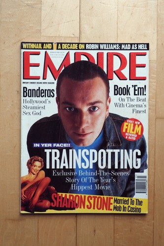 Empire Magazine March 1996. Films, Movies, Trainspotting, Sharon Stone ...