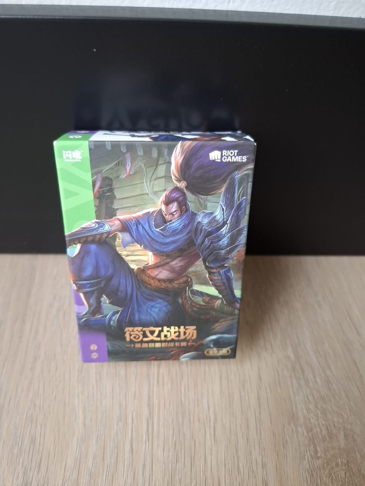League of Legends Card Game Chinese Arcane Exclusive Start Sample Deck ...