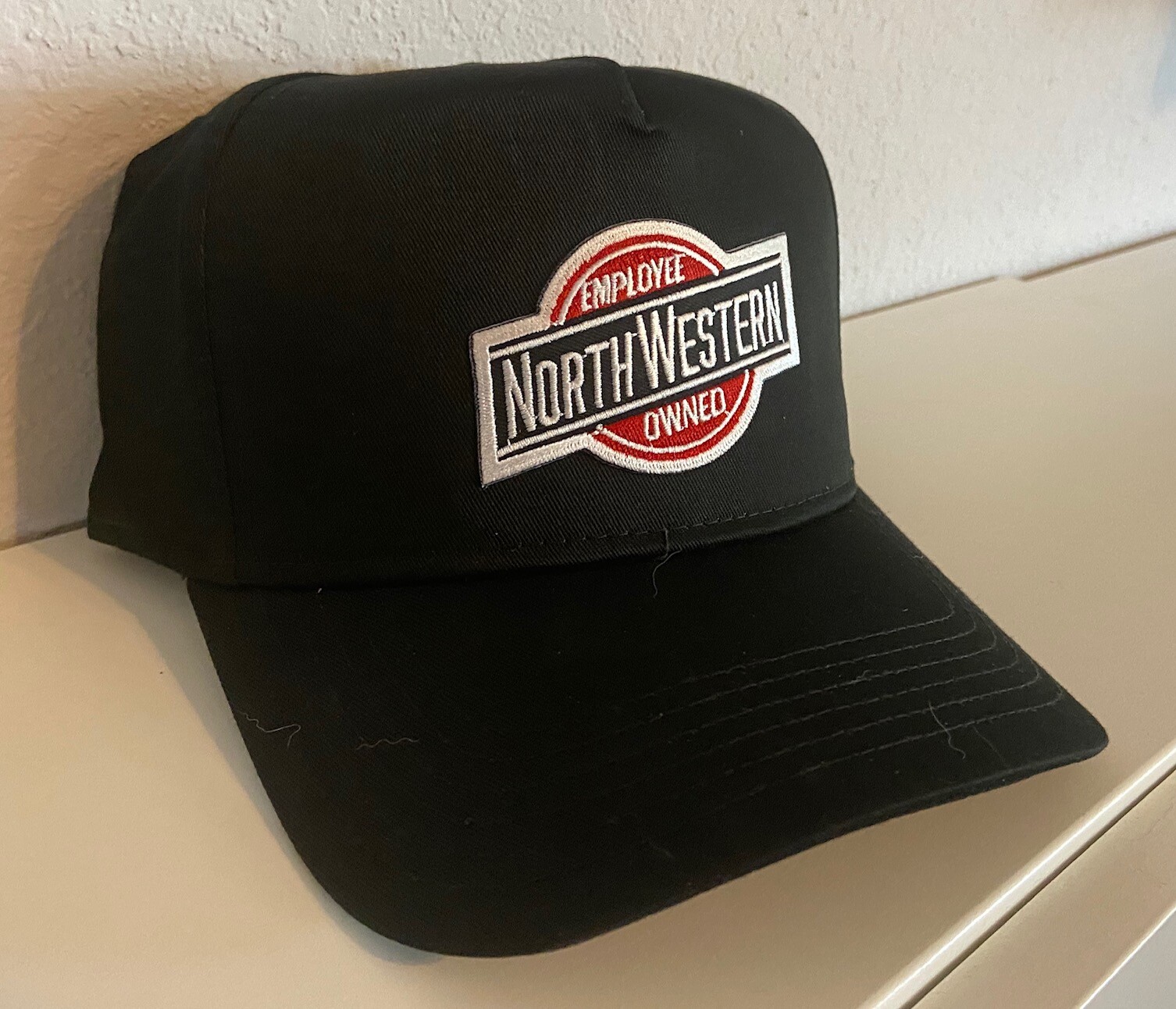 Cap / Hat (Black)-Northwestern Railway, Employee Owned (CNW) - NEW ...