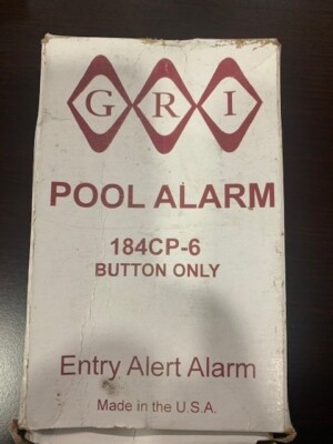 GRI Pool Alarm Pool 184CP-6 Button Only / Open Box | eBay