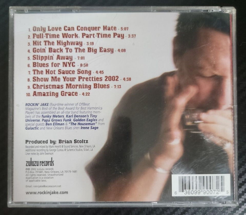 THE ROCKIN' JAKE BAND - Full-time Work - CD - | eBay