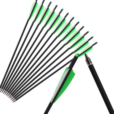 20 inch Crossbow Bolts Carbon Crossbow Arrows Half Moon Nock for ...