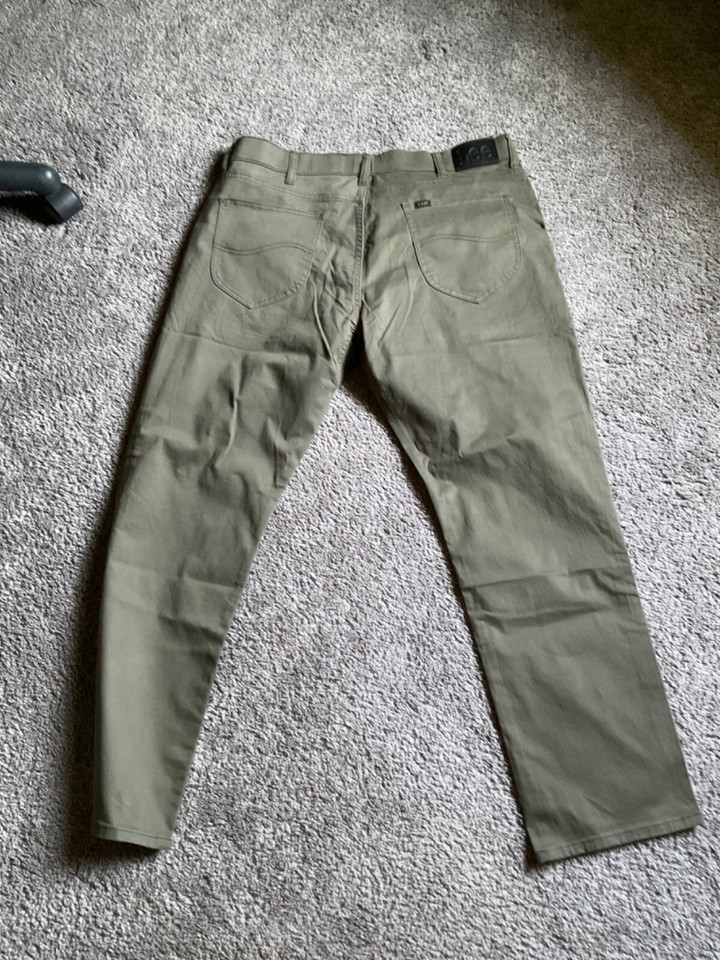 mens Lee Pants 40 x 30 NWT Forest | eBay