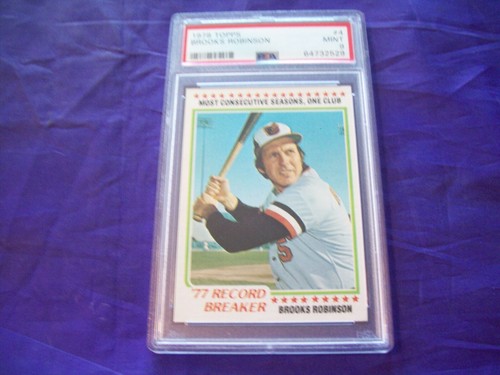 1978 TOPPS #4 BROOKS ROBINSON PSA 9 | eBay