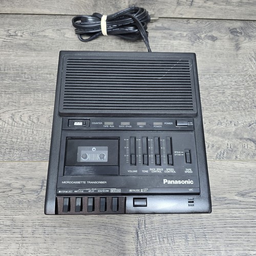 Panasonic MicroCassette Transcriber Model RR-930 Tape Recorder Tested ...