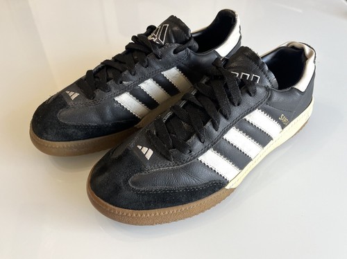 Adidas Samba size 6 teens / women’s size 8 black & white late 90’s ...