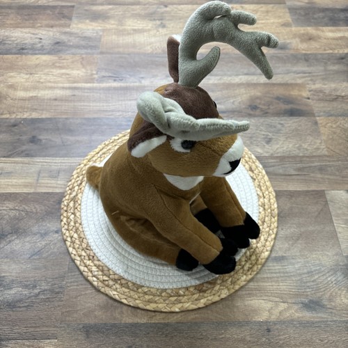 Wild Republic White Tail Buck Deer Plush 15" Stuffed Animal | eBay