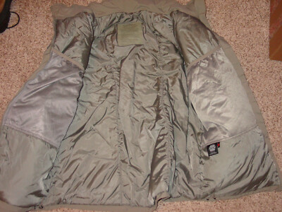 Gen 3 Level 7 PCU ECW PrimaLoft Cold Weather GREEN Parka Jacket! Size ...