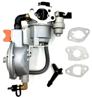 Dual Fuel Propane Kit Carburetor For LPG Conversion GX160 GX200 170F ...