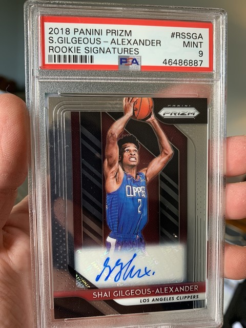 2018-19 Panini Prizm - Rookie Signatures #RS-SGA Shai Gilgeous ...