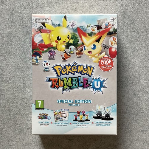Nintendo Wii U - POKÉMON RUMBLE U Limited SPECIAL EDITION [NEU] TOP ZUSTAND | eBay
