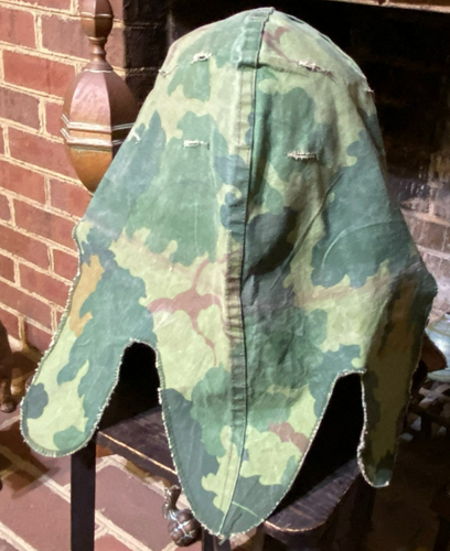 1960s Vietnam MITCHELL PATTERN Reversible CAMOUFLAGE Helmet Cover ...