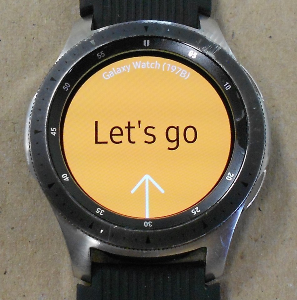 Samsung Galaxy Watch 1st Gen. SM-R800 W/Chrgr Tested Working 0902-03M ...