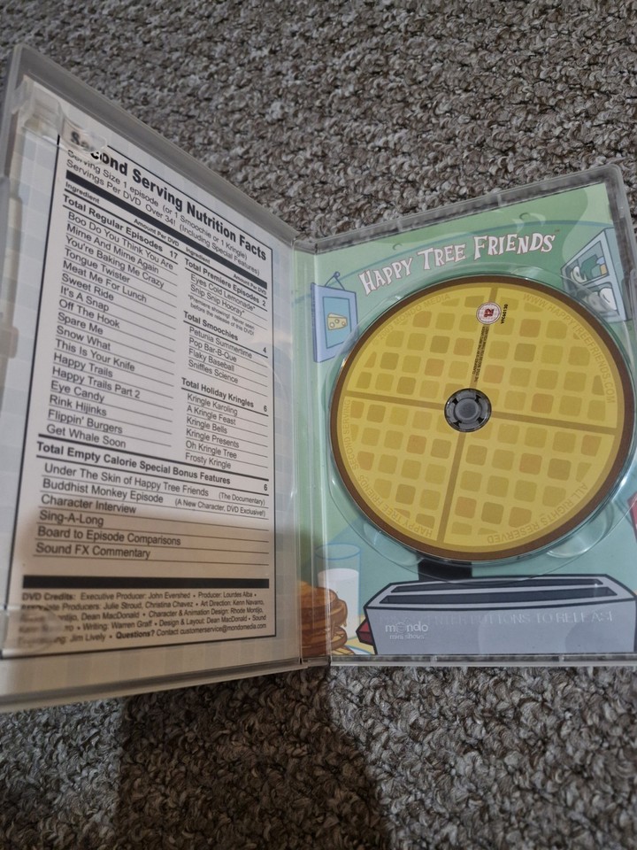 Happy Tree Friends Vol. 2 DVD Second Serving 634991160926 | eBay UK