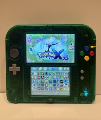 *ENGLISH VER.* Nintendo 2DS Pokemon Green Limited Edition Console ...