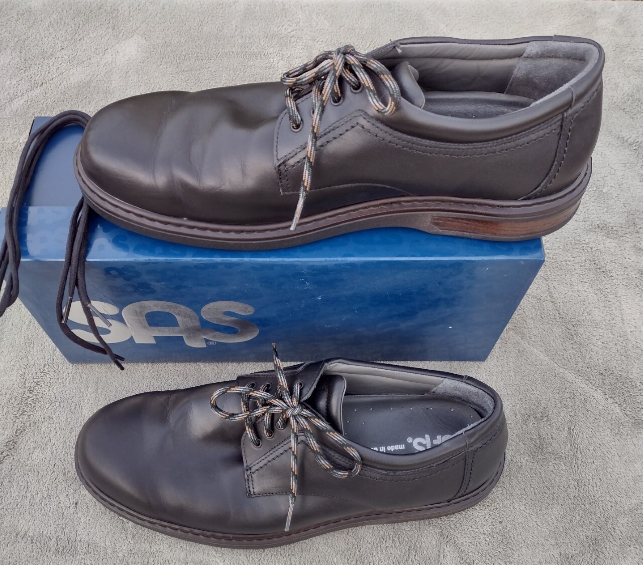 SAS Aden Black Men's 12 WW | eBay