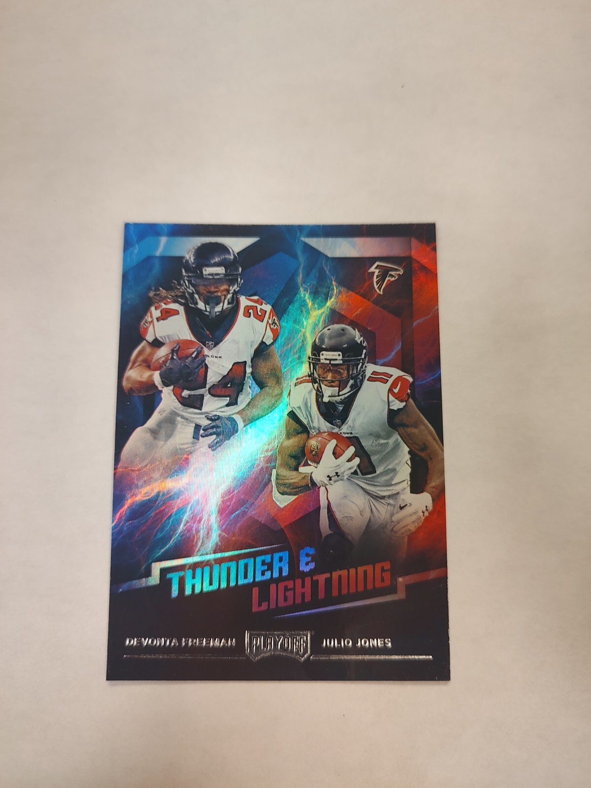 2018 Panini Playoff - Thunder and Lightning Julio Jones, Devonta ...