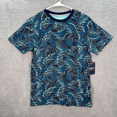 Trademark Company 81 Shirt Adult Small Blue Preppy Aloha Beach Pool ...