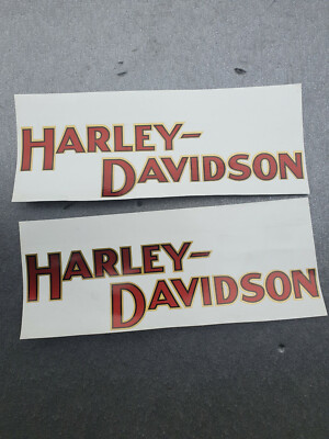 Harley WL WLA WLC WLD Flathead Knuckle VL Left & Right Tank Emblem ...