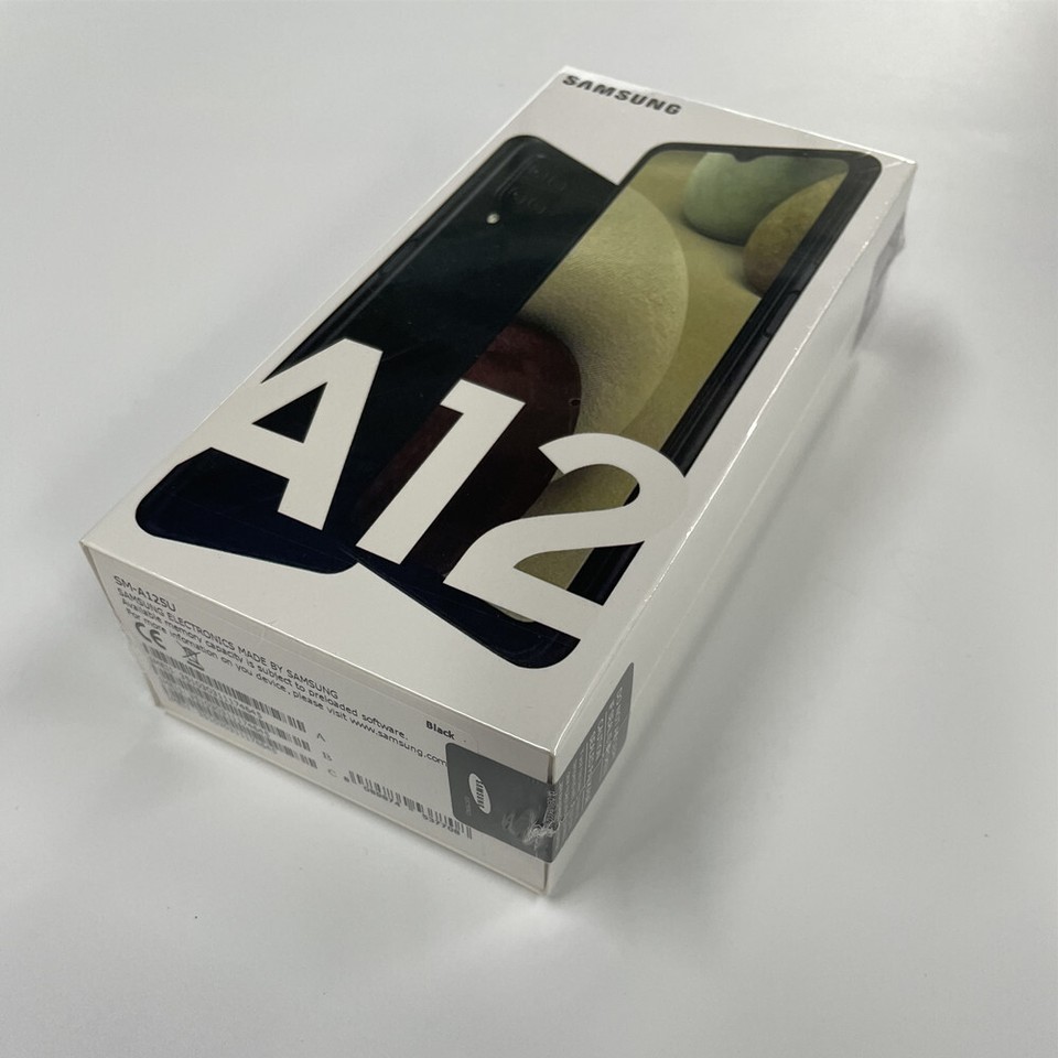 Samsung Galaxy A12 4G Dual SIM 64GB+4GB 6.5" Unlocked Smartphone-New ...